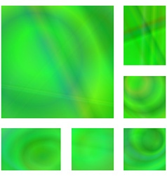 Green color abstract digital art background Vector Image