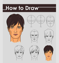 Step instructions how to make origami a lion Vector Image Step instructions how to make origami a lion Vector Image