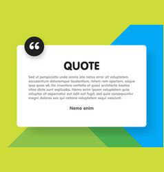Rectangle motivation quote template background Vector Image