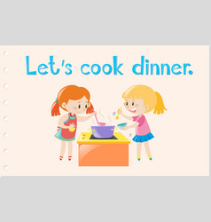 Cook Flashcard Vector Images (29)