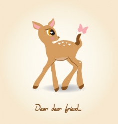 Bambi Royalty Free Vector Image - VectorStock