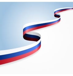Russian flag background Royalty Free Vector Image