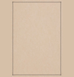 Boho art tribal doodle sketch dashed line frame Vector Image