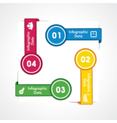 Infographic design for businesses Royalty Free Vector Image