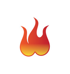 Flame logo Royalty Free Vector Image - VectorStock