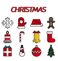 Flat icon-set 11 Royalty Free Vector Image - VectorStock