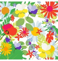 Abstract natural spring seamless pattern Vector Image