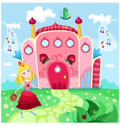 Zamok Royalty Free Vector Image - VectorStock