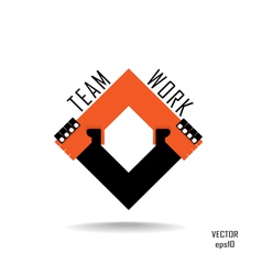 Teamwork Royalty Free Vector Image - VectorStock