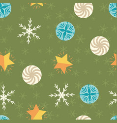 Christmas seamless pattern Royalty Free Vector Image