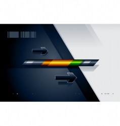 High tech arrow Royalty Free Vector Image - VectorStock