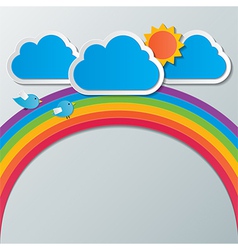 Raining sky background Royalty Free Vector Image