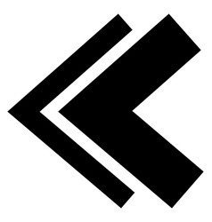 Rewind arrows Royalty Free Vector Image - VectorStock