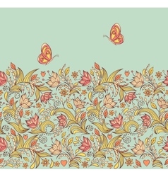 Abstract natural spring seamless pattern Vector Image