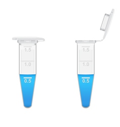 Plastic eppendorf tubes Royalty Free Vector Image
