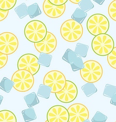 Green lime slice with splash and many juice drops Vector Image