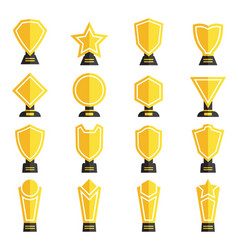 Shields outline Royalty Free Vector Image - VectorStock