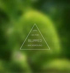 Abstract tree gradient mesh blurred background Vector Image