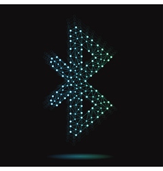 Bluetooth icon Royalty Free Vector Image - VectorStock