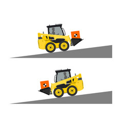Loader safety tips Royalty Free Vector Image - VectorStock