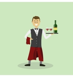 Butler uniform icon Royalty Free Vector Image - VectorStock