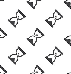 Seamless abstract hourglasses pattern Royalty Free Vector