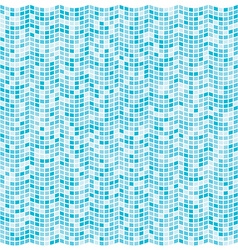 Blue ceramic tiles seamless pattern Royalty Free Vector