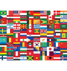 Flags background Royalty Free Vector Image - VectorStock