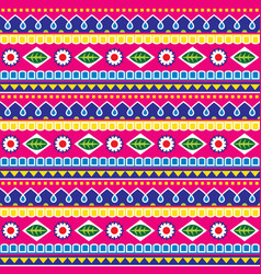 Pakistani or indian seamless design Royalty Free Vector