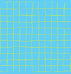 Hand drawn checkered grip seamless pattern Vector Image