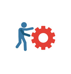 Assertiveness icon simple element from soft Vector Image