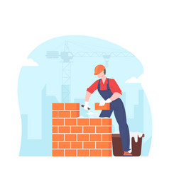 Builder cartoon Royalty Free Vector Image - VectorStock