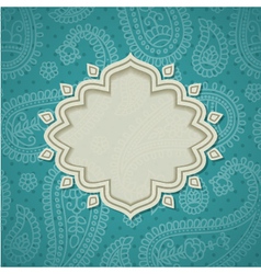 Indian frame Royalty Free Vector Image - VectorStock
