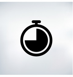 5 seconds countdown timer icon set time interval Vector Image
