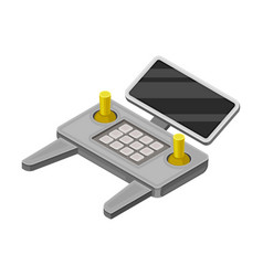 Drone remote controller or control panel Vector Image