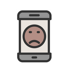 Sad Face Royalty Free Vector Image - VectorStock