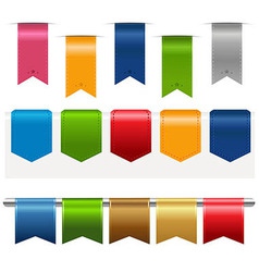 Color ribbons set Royalty Free Vector Image - VectorStock