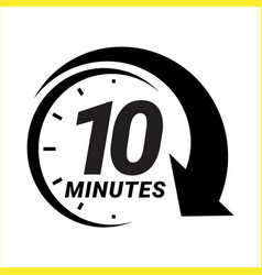 2 minutes clock quick number icon 2min time Vector Image