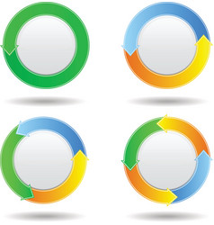 Circular arrows Royalty Free Vector Image - VectorStock