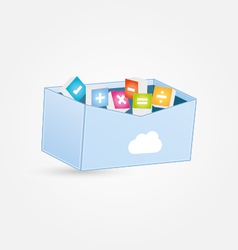 Chat Box Royalty Free Vector Image - VectorStock