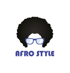 Afro man with bandana design flat Royalty Free Vector Image