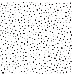 Black white background random scattered circle Vector Image
