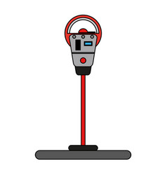 Parking meter Royalty Free Vector Image - VectorStock