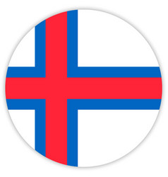 Simple round flag Royalty Free Vector Image - VectorStock