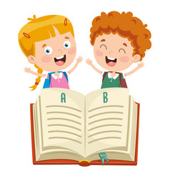 Of cartoon bus Royalty Free Vector Image - VectorStock