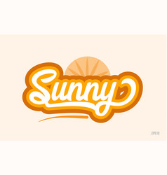 Text Sunny Writing Vector Images (75)