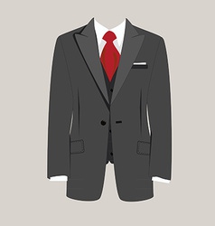 Man suit Royalty Free Vector Image - VectorStock