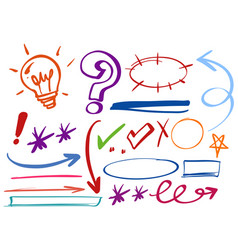 Sign with correction mark Royalty Free Vector Image