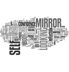 Esteem word cloud concept Royalty Free Vector Image