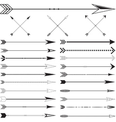 Colorful arrow clip art set Royalty Free Vector Image
